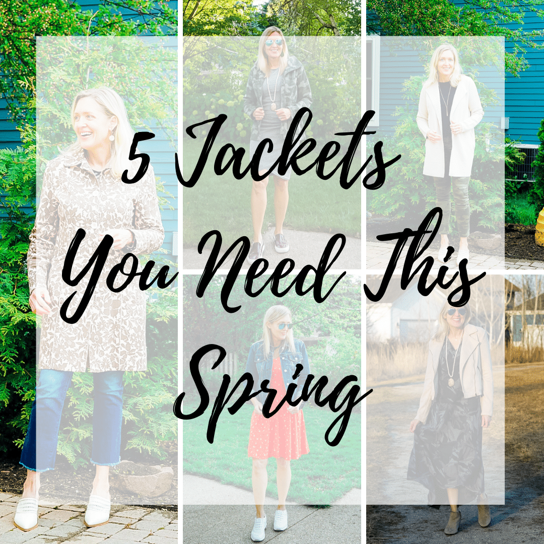 Best Spring Jackets Everyone Needs - doused in pink